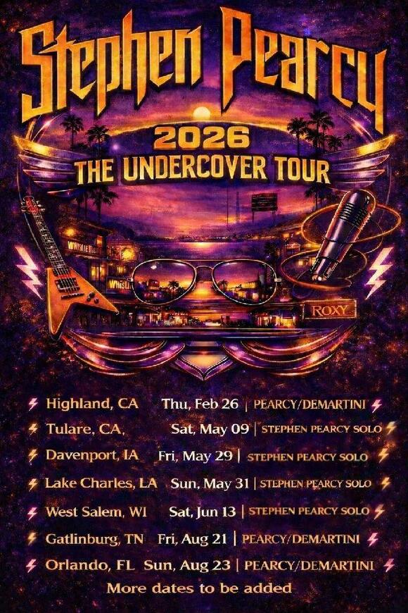 Stephen Pearcy Announces Tour - NewsBreak