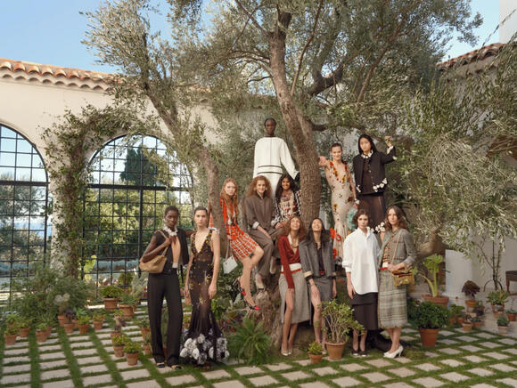 Awar Odhiang, Loli Bahia & More Take Villa La Pausa for Matthieu Blazy ...