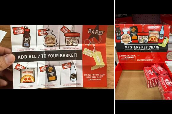 The Great Texas Keychain Hunt: H-E-B’s New Mystery Boxes Are Here ...