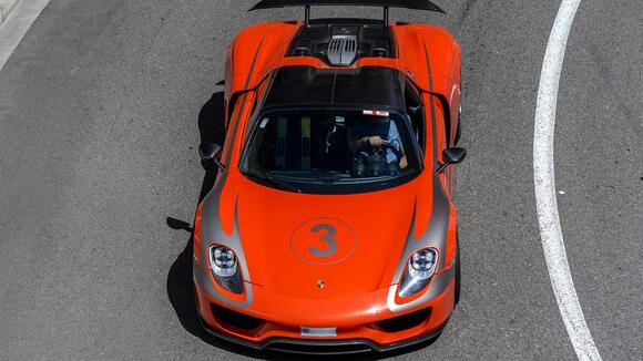 Guards Red Porsche 918 Spyder Weissach stuns at $3.2M sale - NewsBreak
