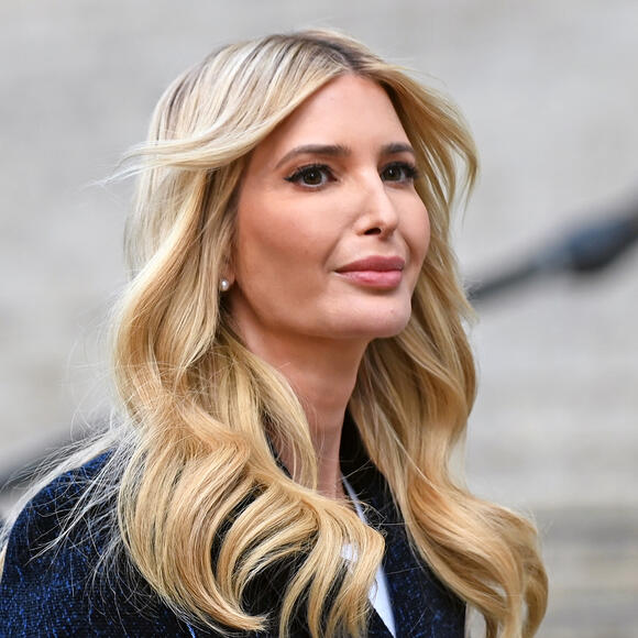 Ivanka Trump Shines In A Pleated Barbie-Pink Midi Dress As She Welcomes ...