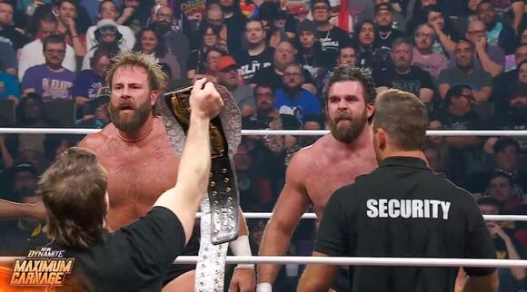 Future World Tag Team title match made on AEW Dynamite - NewsBreak