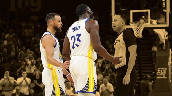 Stephen Curry reacts to Draymond Green's early ejection vs. Magic: "All I'll say is we need him"