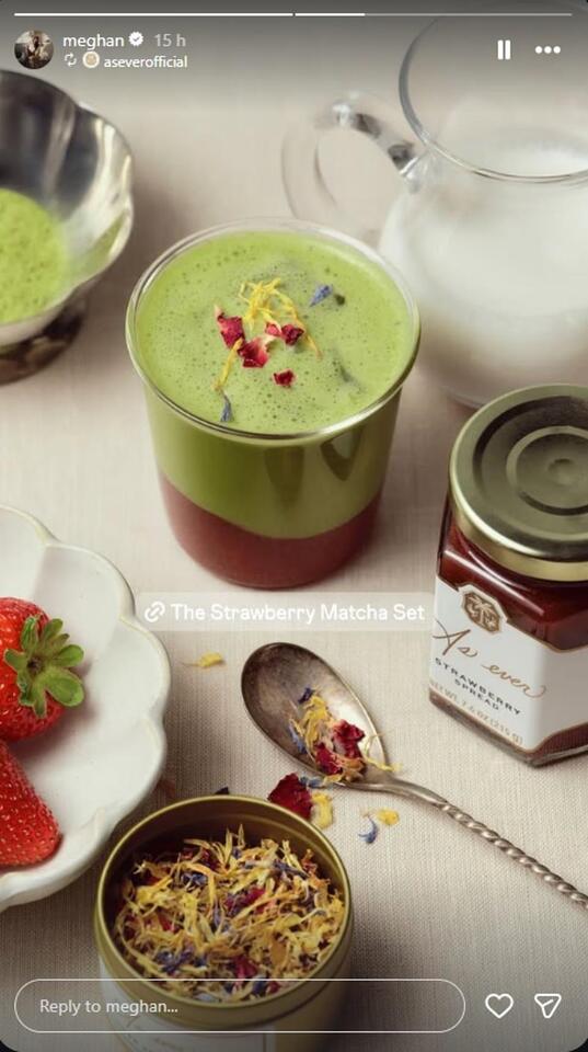 Meghan Markle unveils new matcha collaboration - NewsBreak