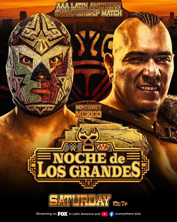 Lucha Libre AAA ‘Noche De Los Grandes’ 2026: Live Stream, Full Match ...