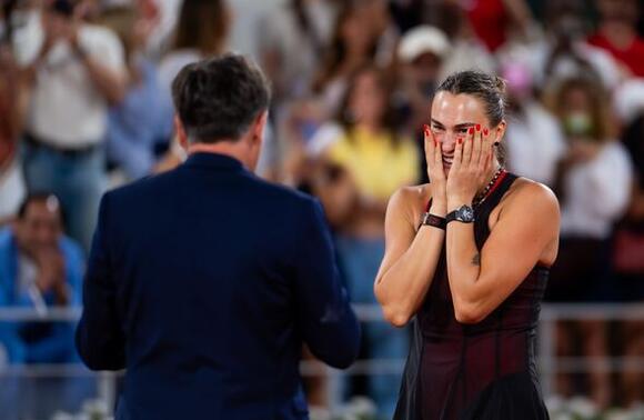 US tennis icon felt uneasy watching 'weird' Aryna Sabalenka dance after ...