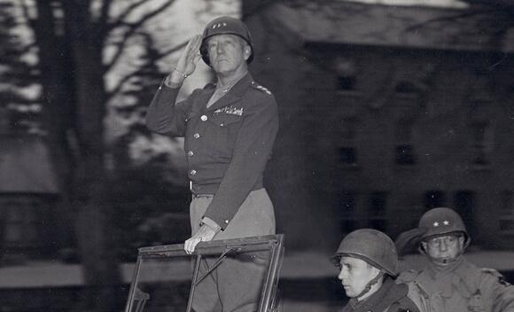 General Patton's daughter vehemently defended him from allegations that ...