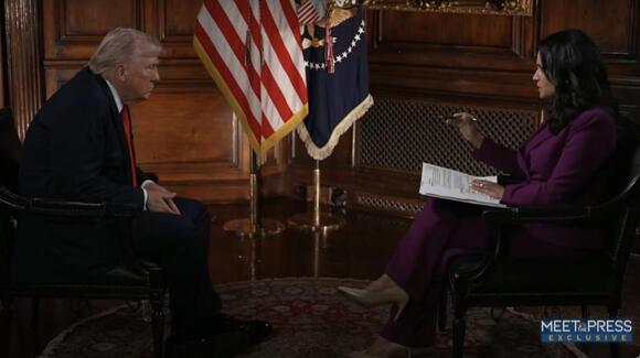 ‘You’re Not Profiting?’ NBC’s Kristen Welker Confronts Trump About ...