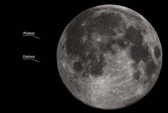 Martian Moons Phobos and Deimos: What These Odd Satellites Might Be ...