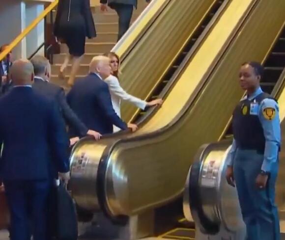 Donald Trump Speaks Out on UN Escalator Malfunction - NewsBreak