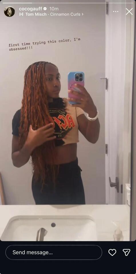 Coco Gauff Flaunts Stylish New Hairstyle After Experimenting With Bold ...