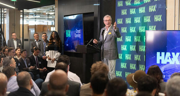 HAX cuts ribbon on US headquarters in Newark (photos)