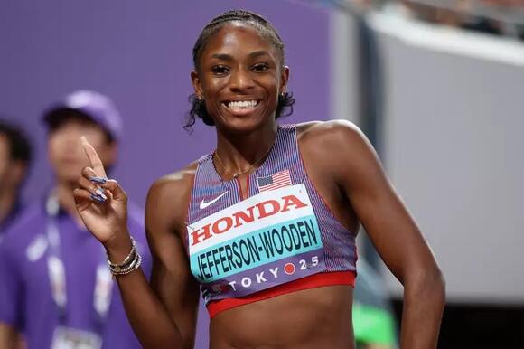 Melissa Jefferson-Wooden Proves 'Fastest Woman' Title With New Career ...