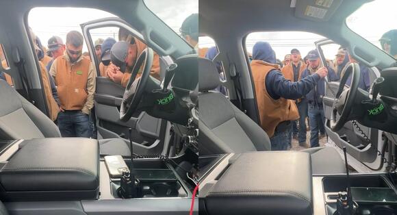 Kentucky Linemen Hold Emotional “Last Call” Ceremony For Colleague ...