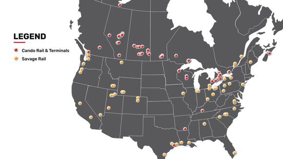 Cando Rail & Terminals to acquire Savage Rail (corrected) - NewsBreak