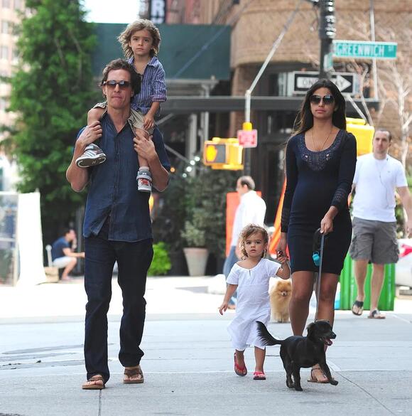 Matthew McConaughey's 17-Year-Old Son Levi Joins His Father at the 2025 ...