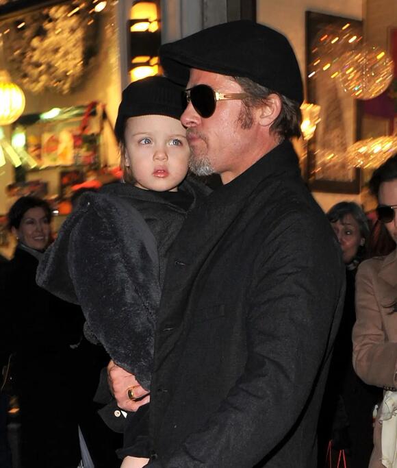 Brad Pitt's Son Knox Stuns with Vibrant Hair Transformation, Igniting ...