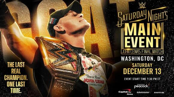 WWE Saturday Night’s Main Event: John Cena’s Final Match Results & Live ...