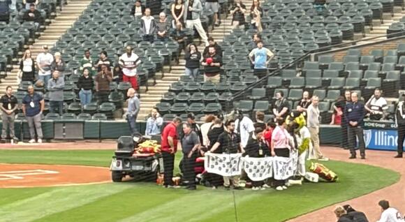 Frightening Scene As National Anthem Singer Rushed To Hospital After ...