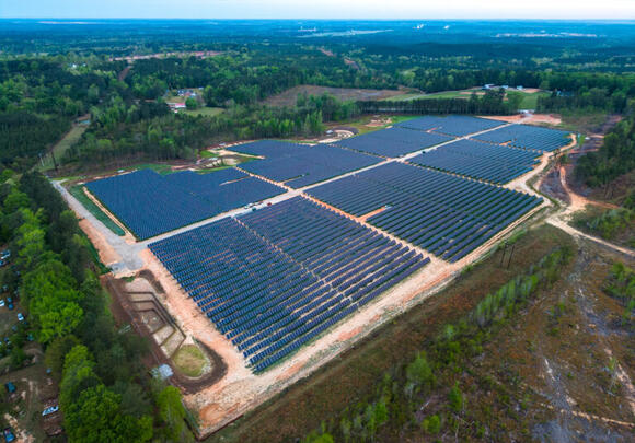 Microsoft contractors power opening of Anson County solar project ...