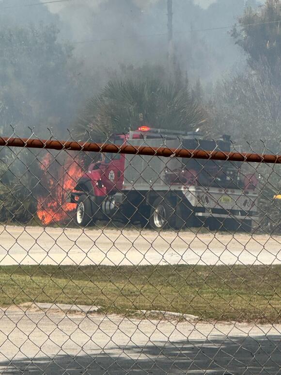 Brush fire in Indian River County displaces people experiencing ...