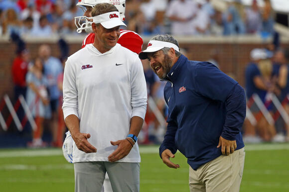 Lane Kiffin Quietly Humbles Pete Golding After Ole Miss’ First CFP Win ...