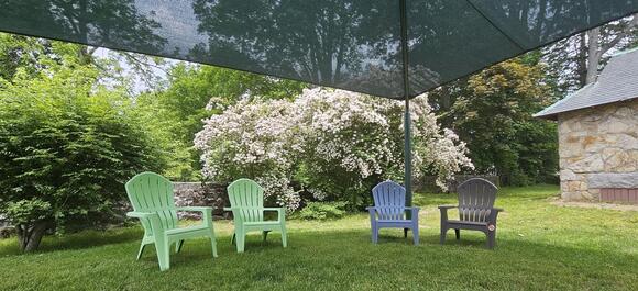 Outdoor reading now open at Gale Free Library - NewsBreak
