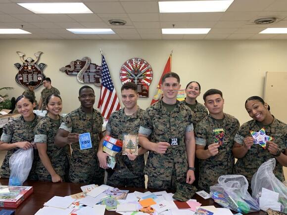 US Marine thanks volunteers in Lake Worth Beach for care packages ...