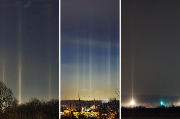 Rare ‘Light Pillars’ Stun Arkansans During Winter Storm Blast - NewsBreak