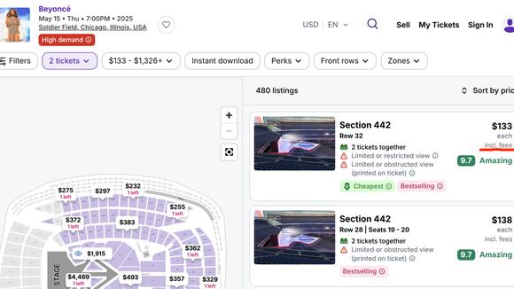 SeatGeek and StubHub Follow Ticketmaster’s Lead with Upfront Ticket ...