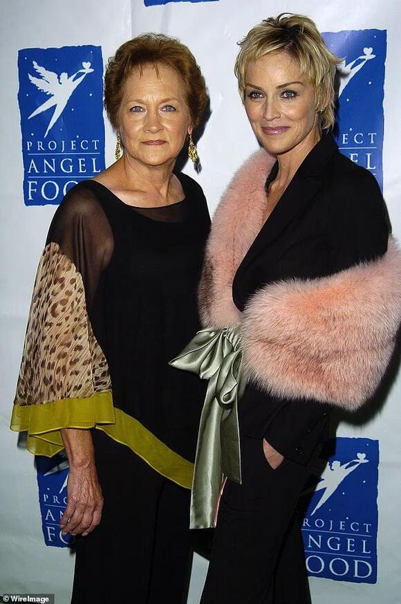 Sharon Stone reveals her mother Dorothy has died in heartbreaking ...