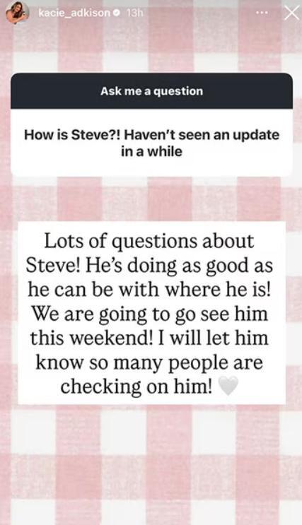 Cole McBee’s Fiancée Kacie Adkison Gives Steve McBee Sr. Prison Update ...