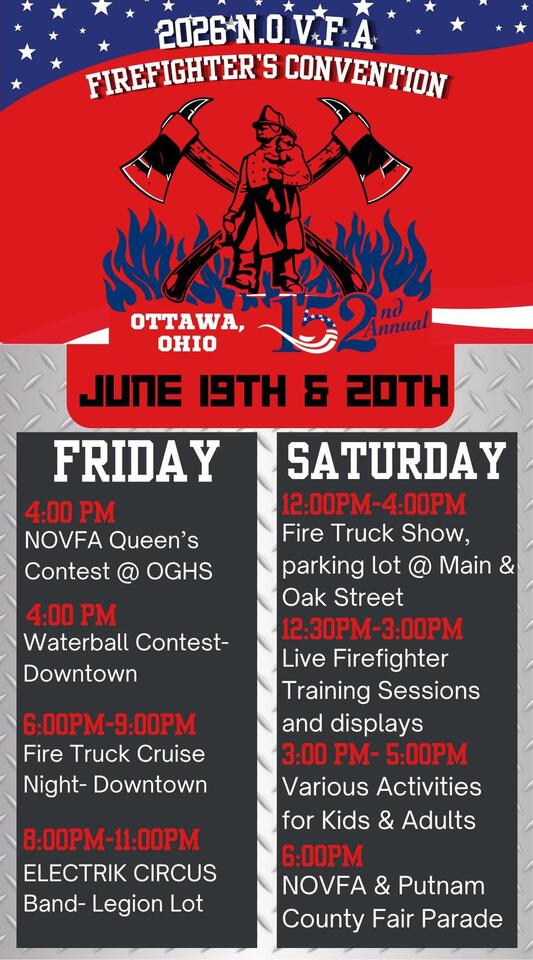 Ottawa to Host 2026 Firefighter Convention - NewsBreak