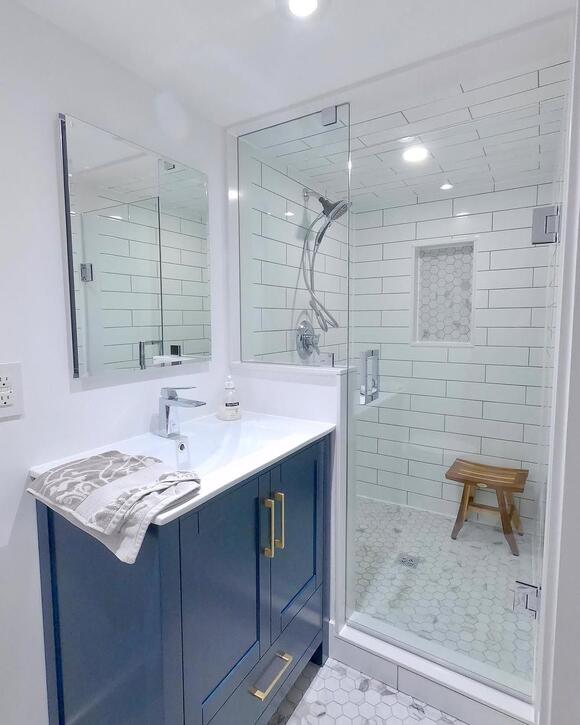 15 Pony Wall Shower Ideas for 2026 That Replace Full Enclosures With ...