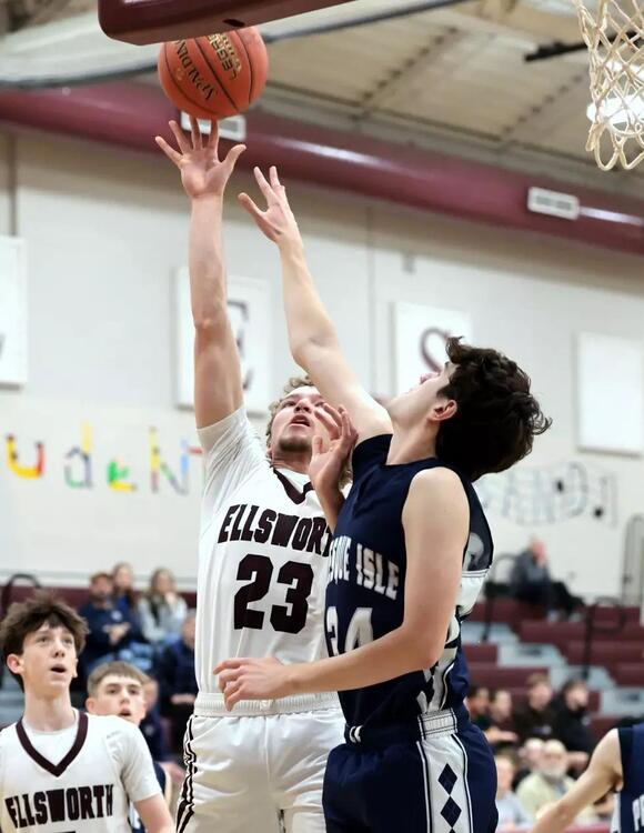 Ellsworth Boys Beat Presque Isle 61-50 [STATS & PHOTOS] - NewsBreak