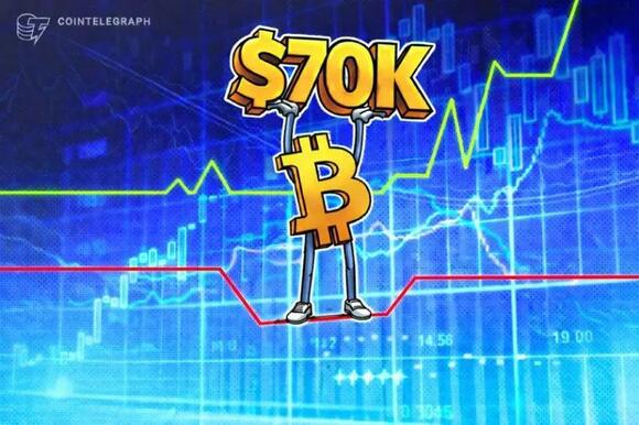 Bitcoin stays pinned below $70K as negative funding rate flashes ...