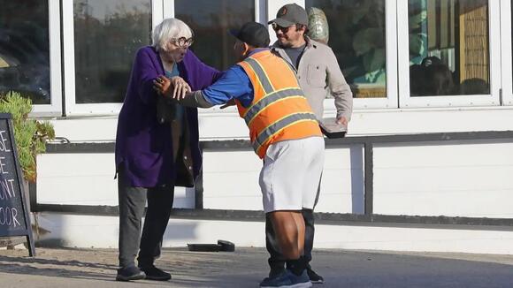 Hollywood Legend Shirley MacLaine Makes Rare Appearance With Male ...
