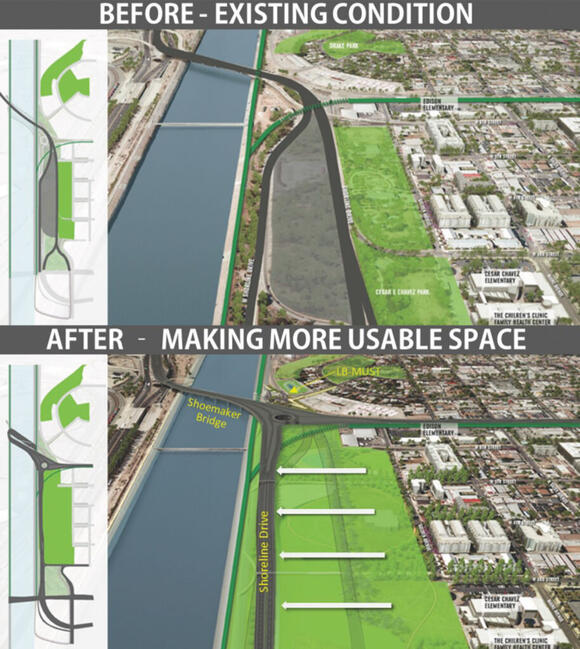 Shoemaker Bridge project wins funding as part of larger 710 Freeway ...