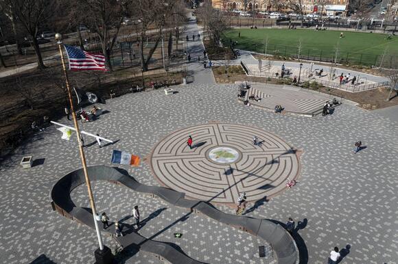 New York City is filled with labyrinths — if you know where to look ...