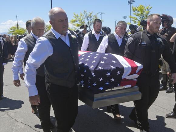 Family says final goodbyes during services honoring Sgt. Bill Hooser
