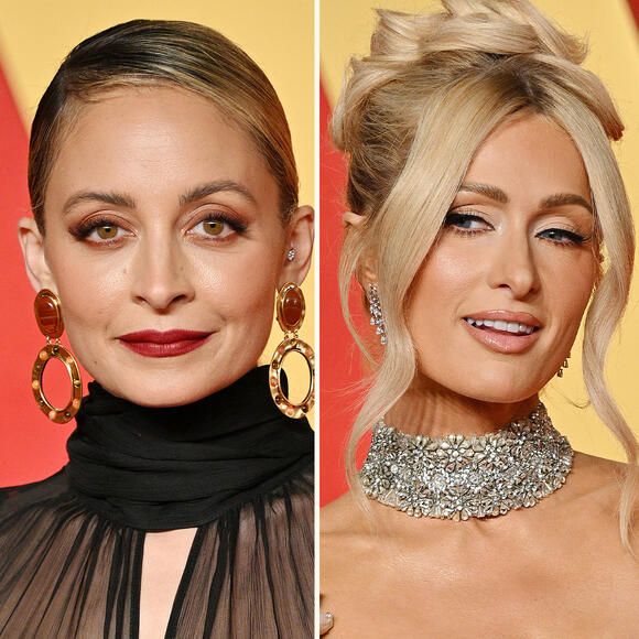 Paris Hilton Stuns While Posing Next To Nicole Richie In Matching ...
