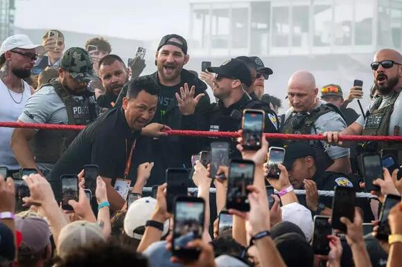 Was Sean Strickland arrested? UFC champion seen escorted out of White ...