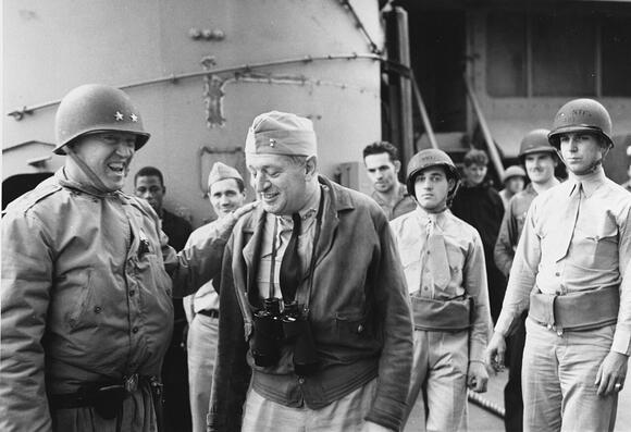 General Patton's daughter vehemently defended him from allegations that ...