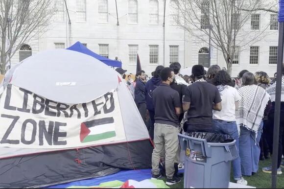 Harvard tent city pops up as Princeton students prep own anti-Israel ...