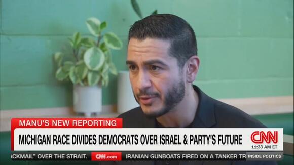 Surging Democratic Senate Candidate in Michigan Tells CNN Israeli ...