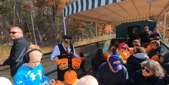 Scenic Pumpkin Train Rides Return to Downeast Maine This Month - NewsBreak