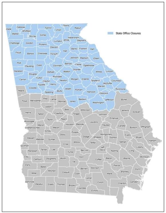 Kemp orders telework for state employees in North Georgia - NewsBreak