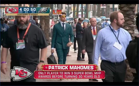 Patrick Mahomes’ pre-Super Bowl outfit teased by fans – as Chiefs star ...