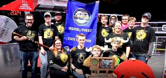 St. Peter area robotics team wins state title