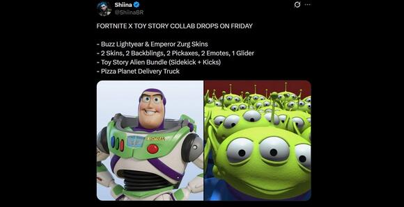 Toy Story Fortnite Skins Revealed: Buzz Lightyear Release Date, Prices ...